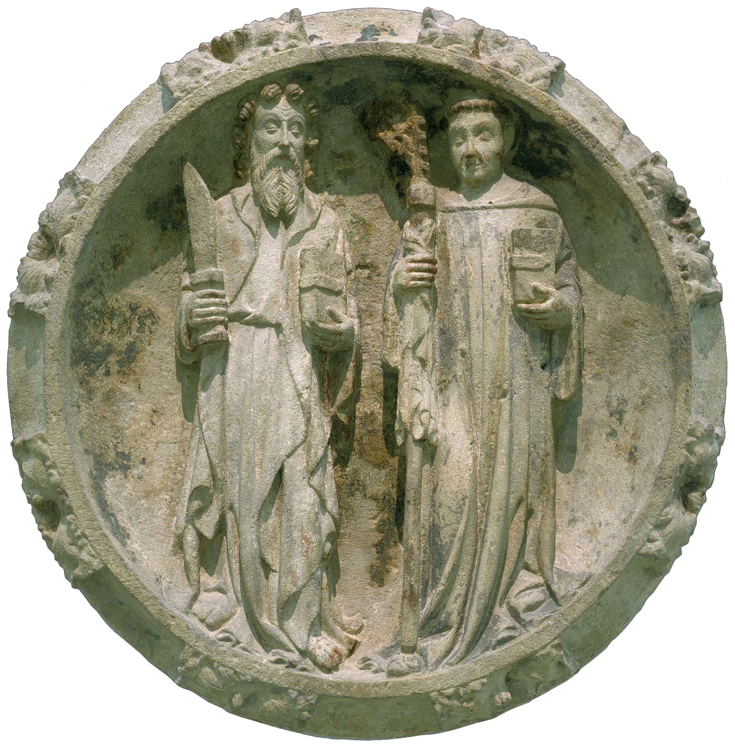 Saint Bartholomew and an Abbot Saint | Museu Nacional d'Art de Catalunya