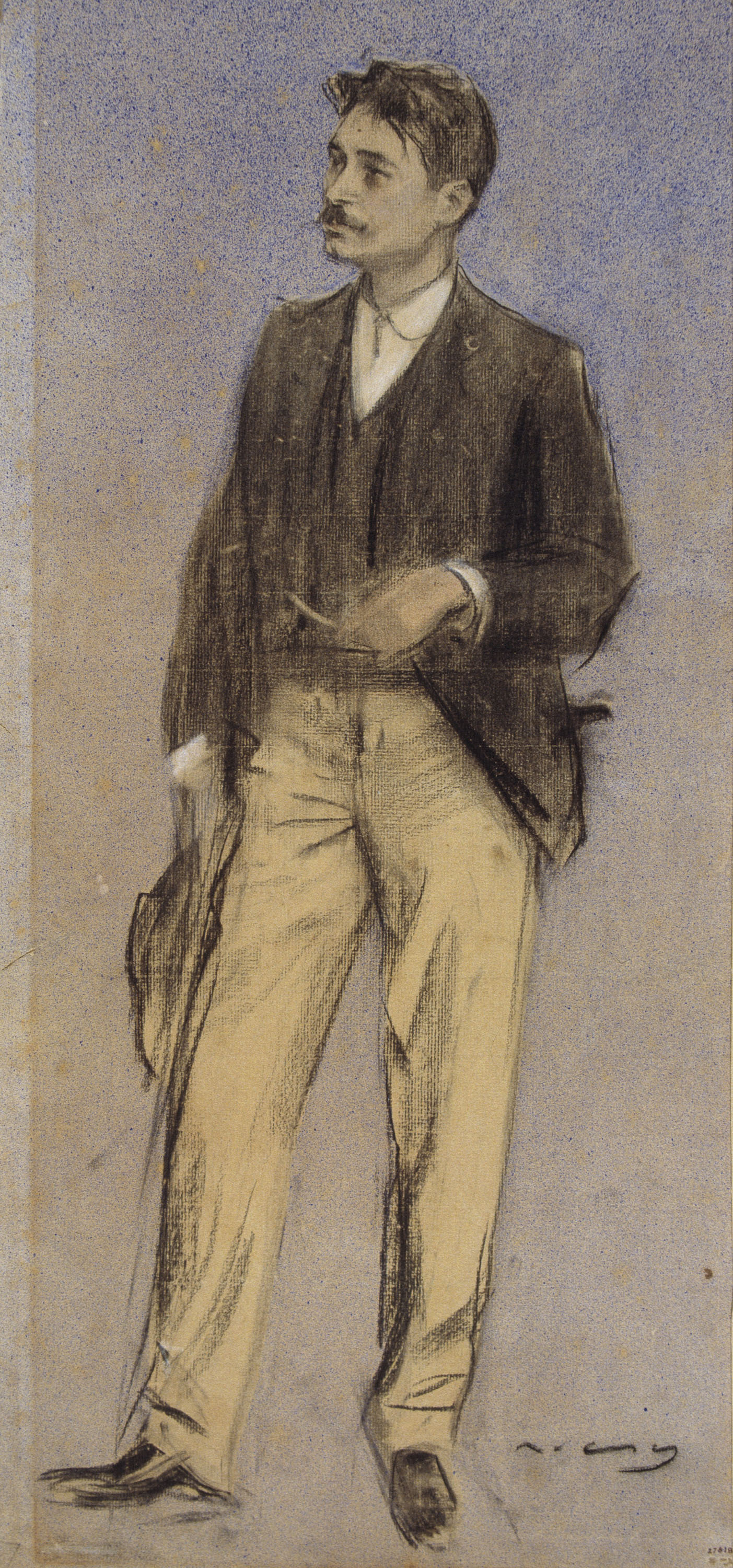 Retrato de Lluís Millet | Museu Nacional d'Art de Catalunya