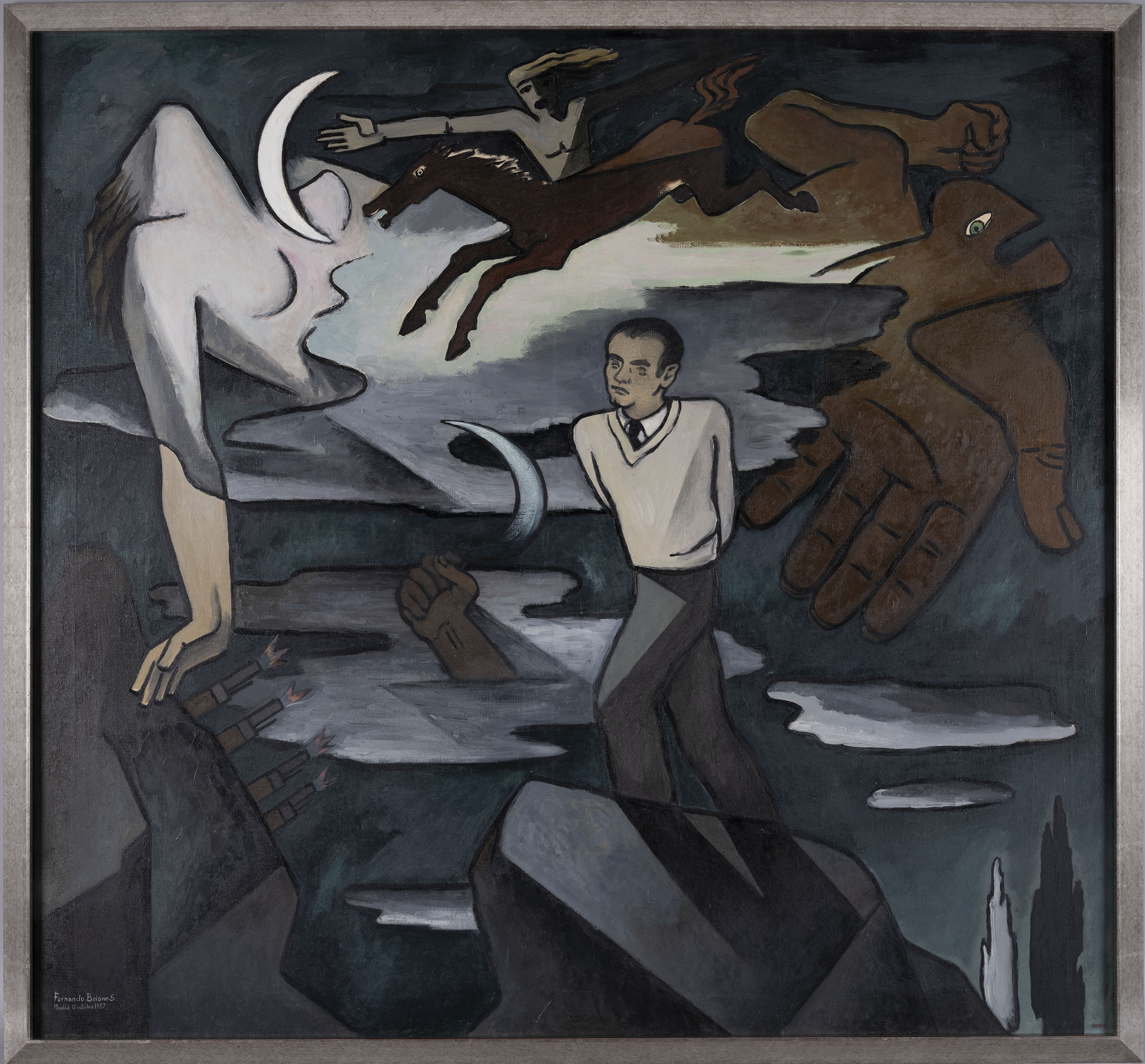 Allegory of the execution of Federico García Lorca | Museu Nacional d ...