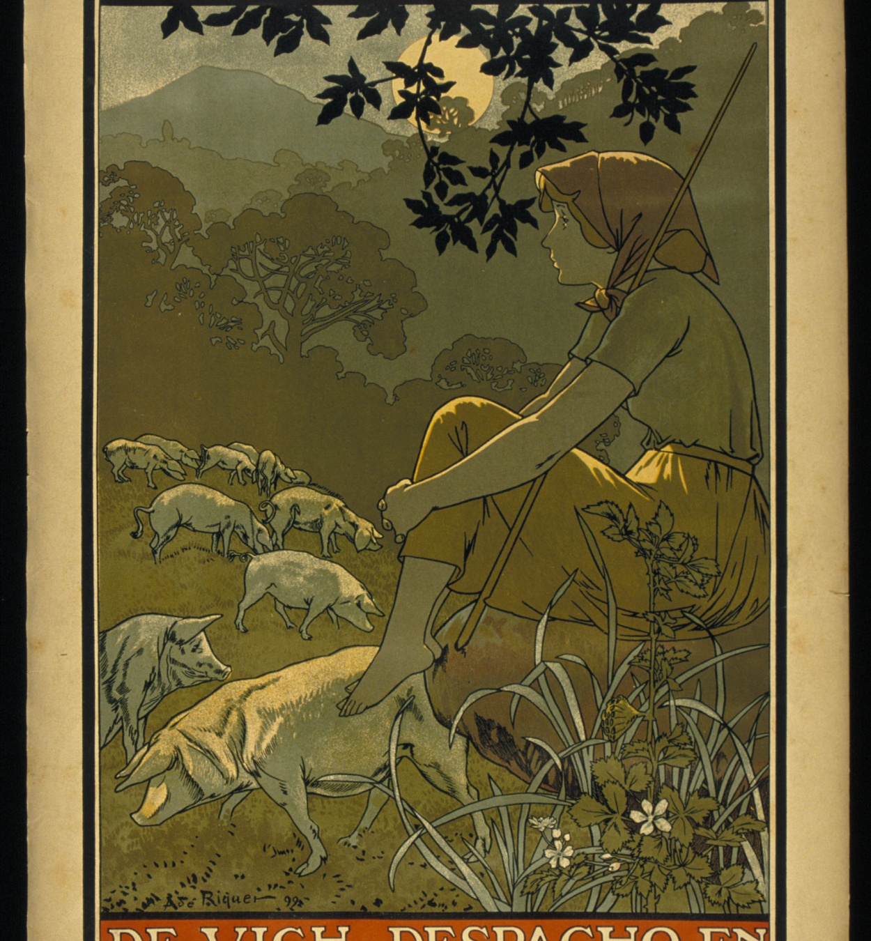 Juan Torra. Fabrica de Salchichon | Museu Nacional d'Art de Catalunya