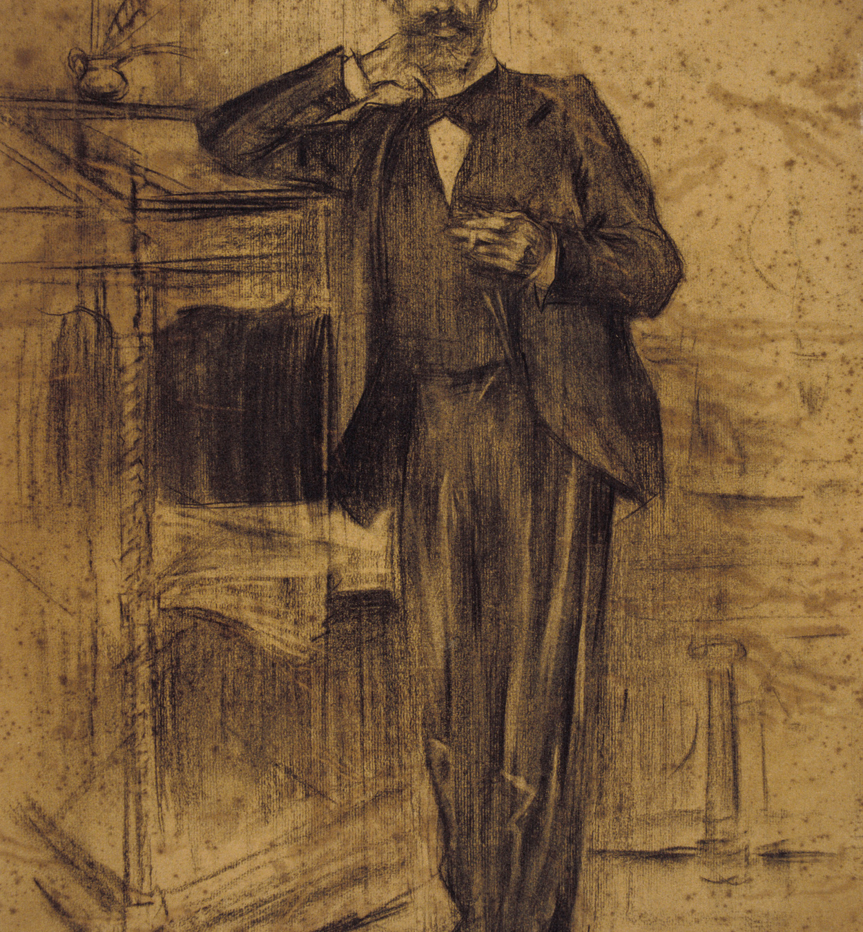 Retrato de Apel·les Mestres | Museu Nacional d'Art de Catalunya