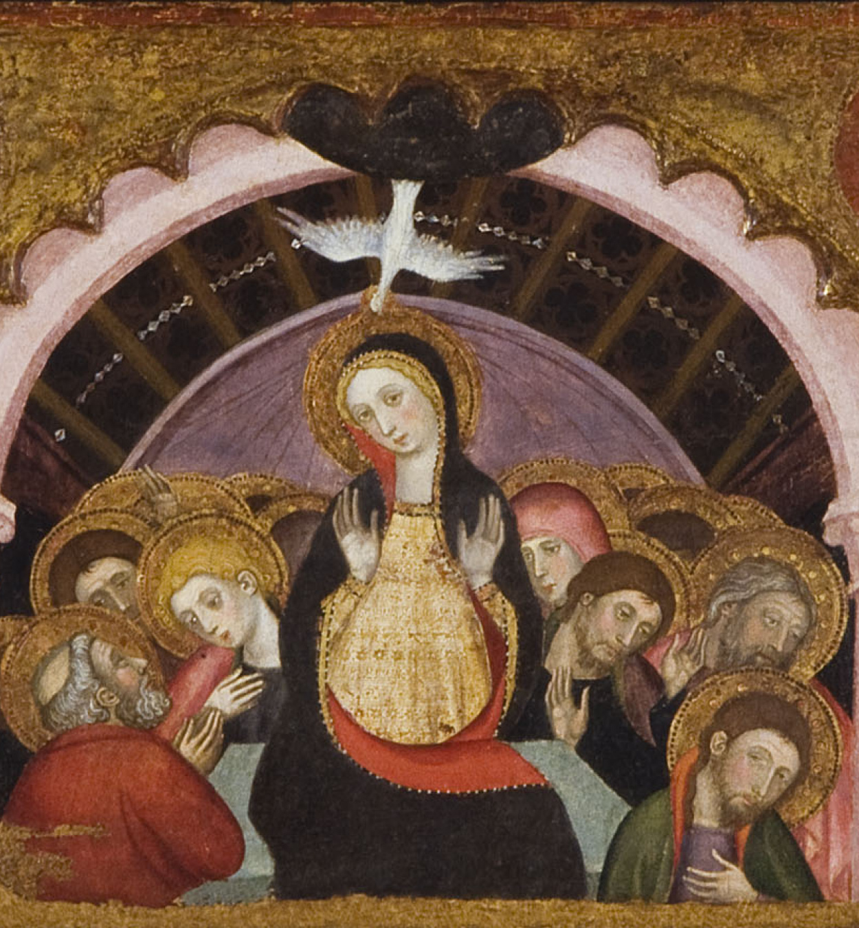 Ascension; Pentecost; Coronation of the Virgin | Museu Nacional d'Art ...